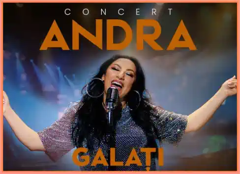 Concert ANDRA Festivalul de Folclor Doina Covurluiului 2025 Galați ...