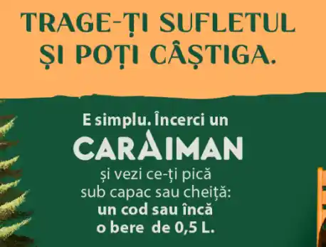Concurs bere Caraiman 2025: Câștigă 100000 euro cu Codurile norocoase ...